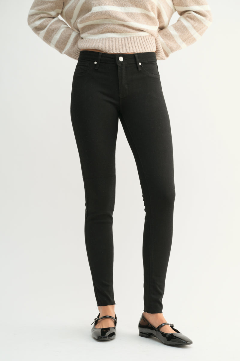 The Light Touch Skinny Jean – Just Black Denim